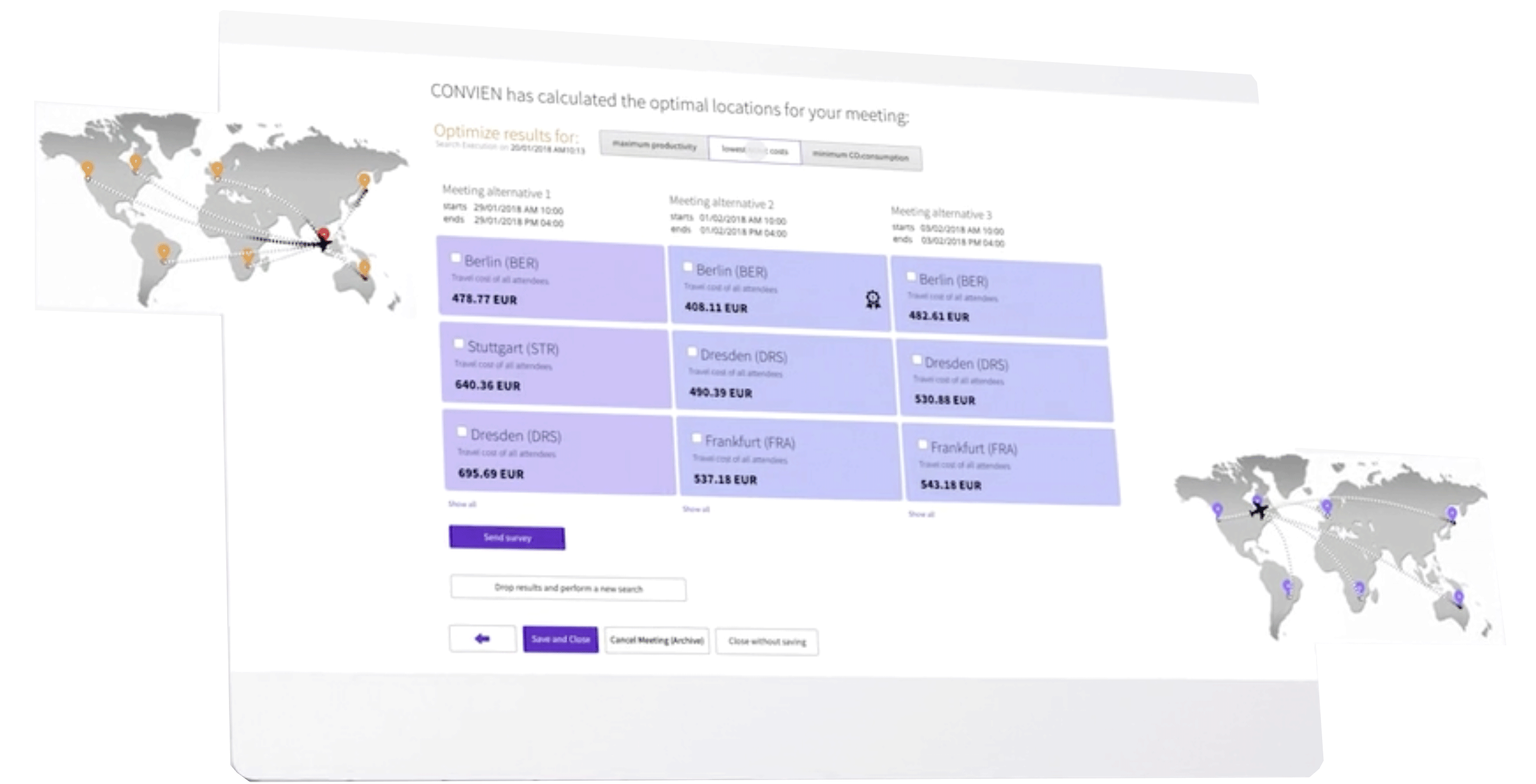 Meeting Destination Finder